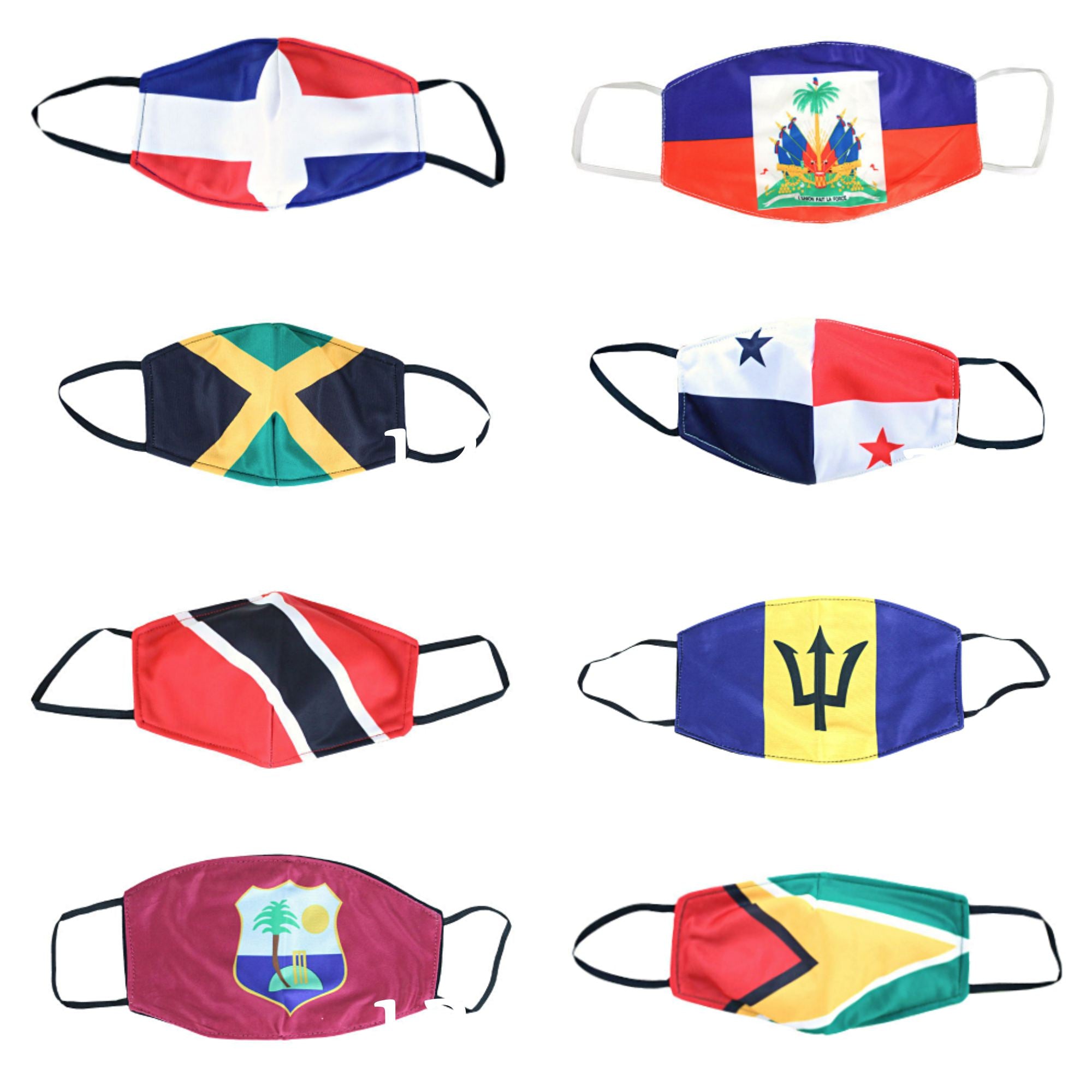 Country Flag Face Masks