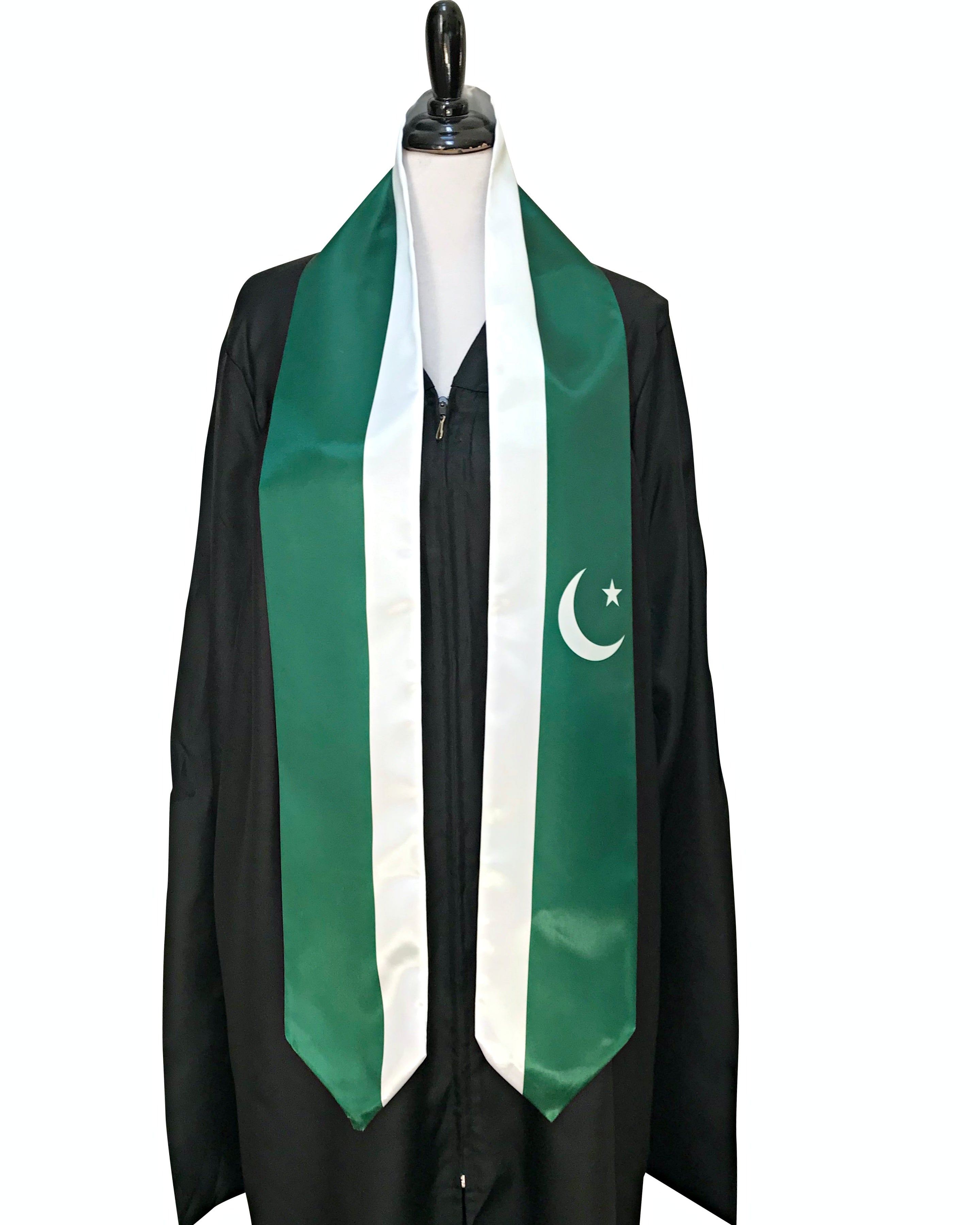Pakistan Flag Graduation Stole