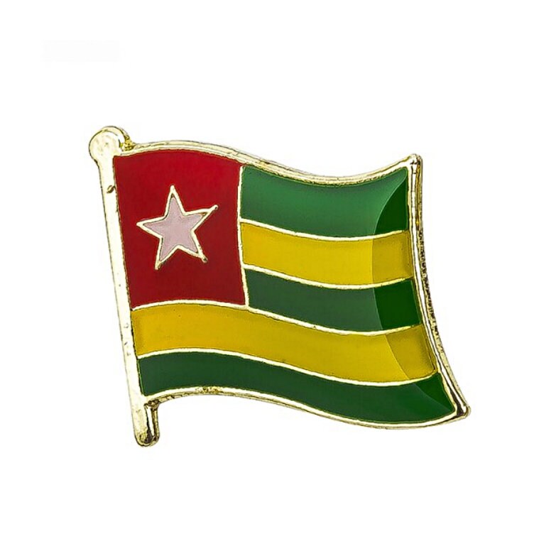 Togo Flag Lapel Pin